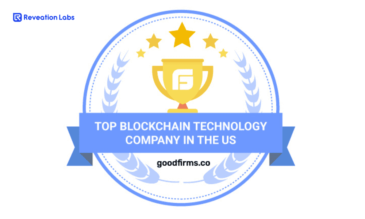 Top Blockchain Development Company in the USA By Goodfirms - Reveation Labs